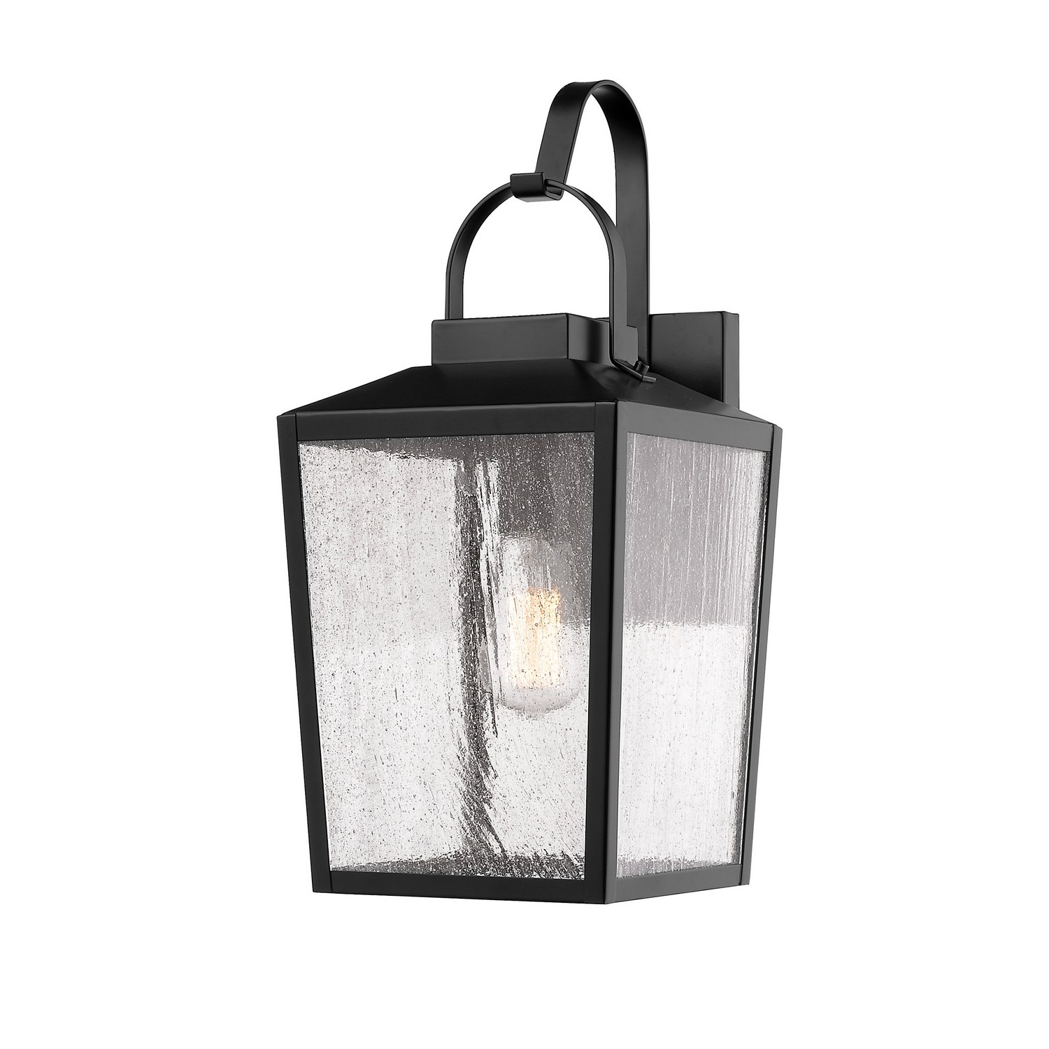 mln 2652-PBK Millennium One Light Outdoor Wall Powder Coat Black ...