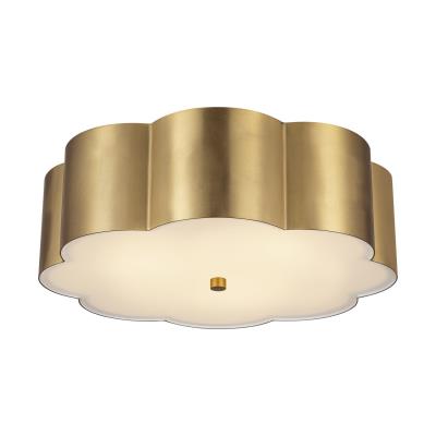 FM603314BG - Alora - Three Light Flush Mount - Blossom | Lighting Inc.