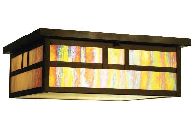 Flush Mount Mission Style Ceiling Lights | Shelly Lighting